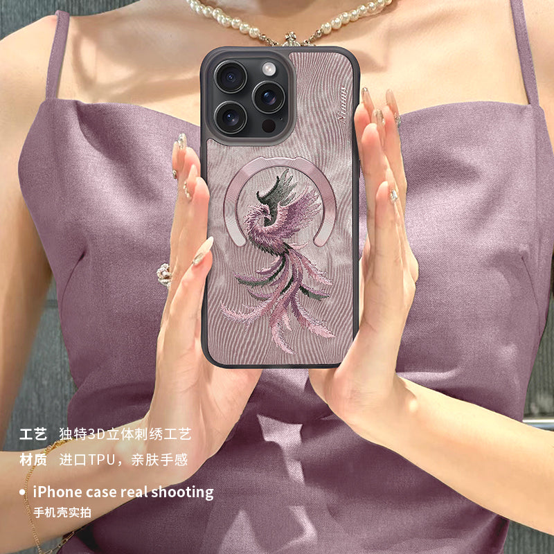 Premium Nimmy ® Fantasy Dreamy Animal Series 3D Embroidery Leather Cas ...