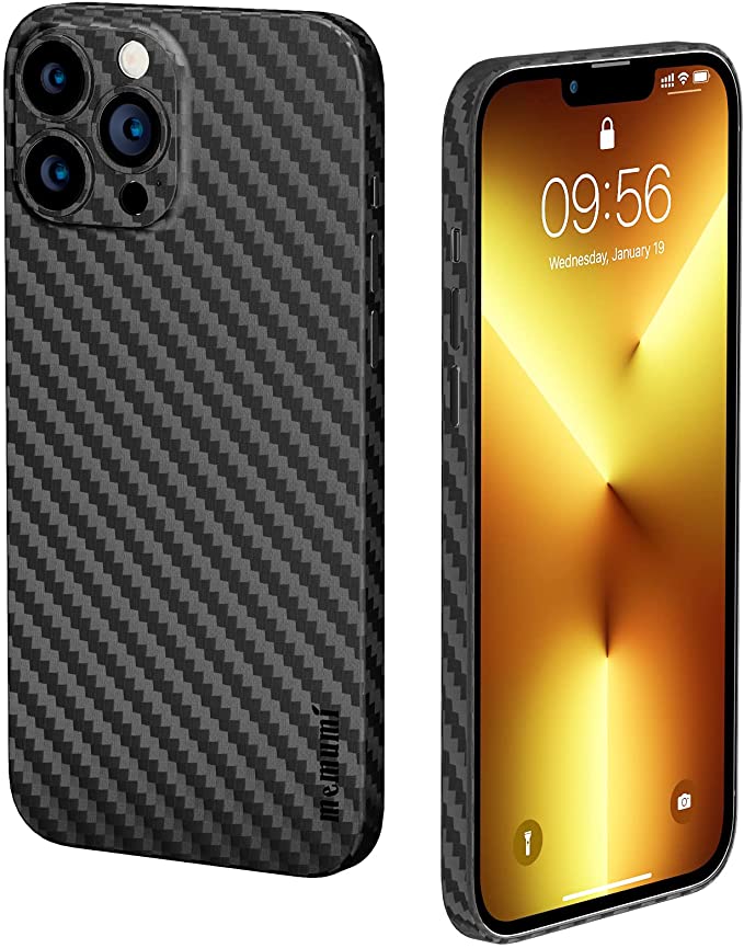 Henks Premium Carbon Fiber Texture PP Phone Case for iPhone 13 Series ...